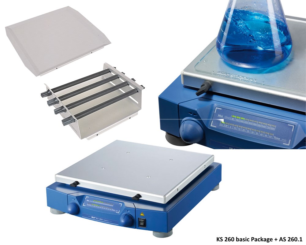 Встряхиватель IKA KS 260 basic Package с платформой